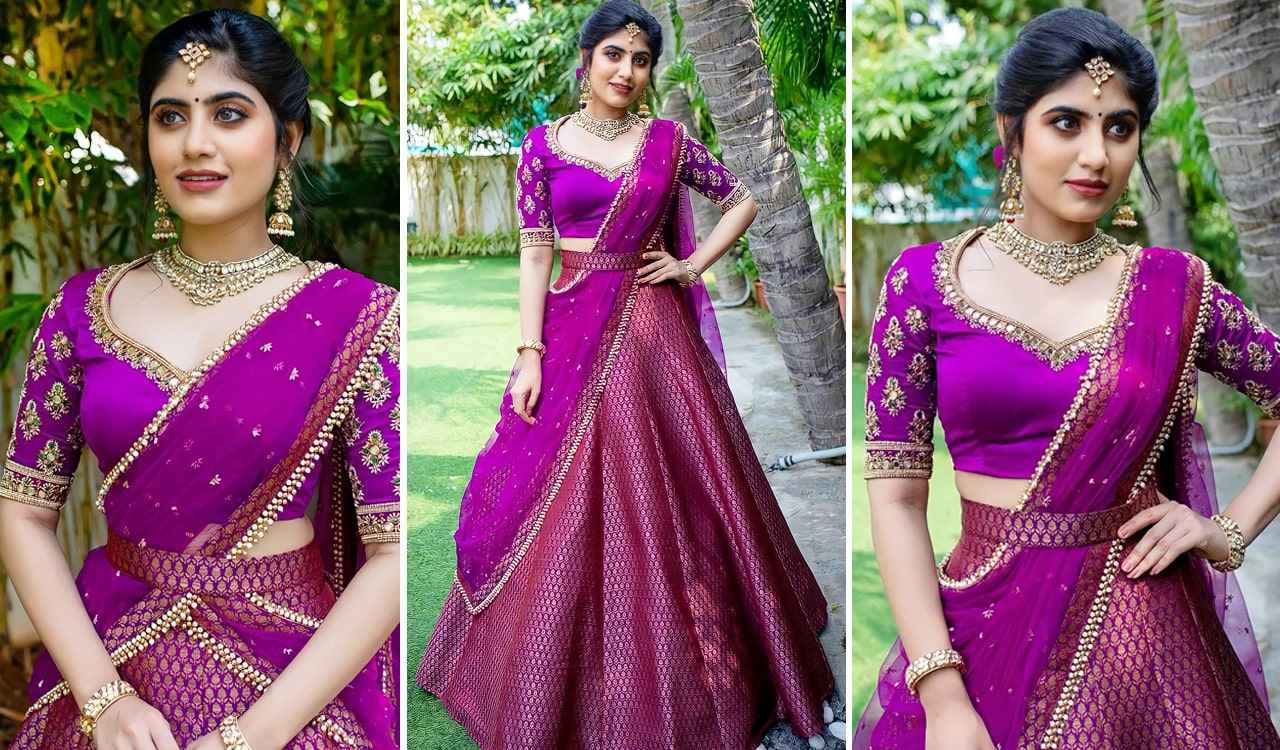 Latest half saree designs 2024-2025 with Price (10+ Models)
