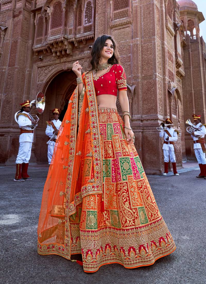 Top 5 Trendy Wedding Ghagra Options for the Indian Bride - Styleoflady
